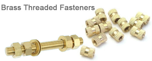 Brass Threaded Fasteners | Threaded Rods | Brass Studs Threaded Rods ...