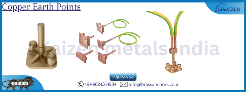 Copper Earth Points | Earth Points Accessories Manufacturers