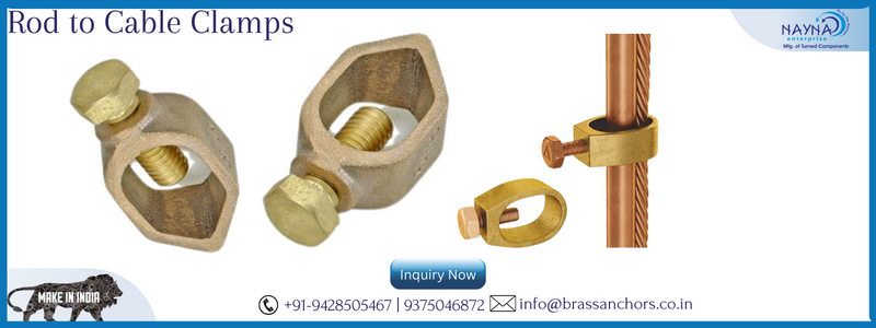 Rod To Cable Clamps Manufacturers in India | G Type Clamps